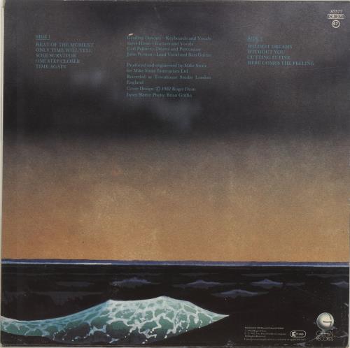 Asia Asia - Band Member Sticker Dutch vinyl LP album (LP record) (694542)