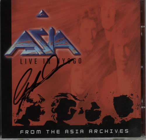 Asia From The Asia Archives - Autographed UK 4-CD album set (623126)