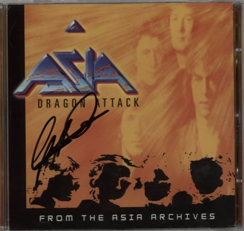 Asia From The Asia Archives - Autographed UK 4-CD album set (623126)