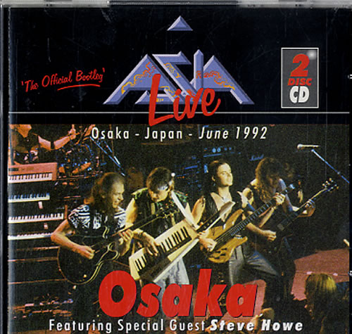 Asia Live - The Official Bootlet UK 6-CD album set (623691)