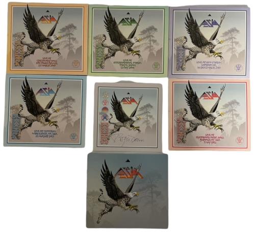 Asia The Official Live Bootlegs Volume 1 - Autographed UK CD Album Box ...