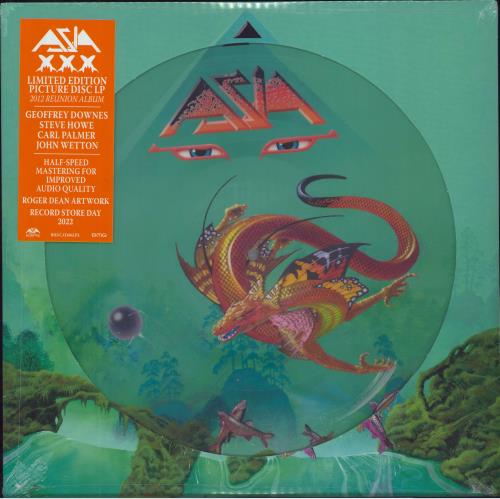 Asia XXX - Sealed UK picture disc LP (vinyl picture disc album) (803370)