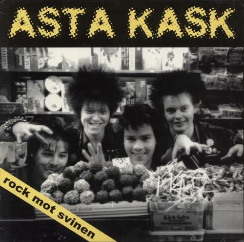 Asta Kask Rock Mot Svinen German vinyl LP album (LP record) (831988)