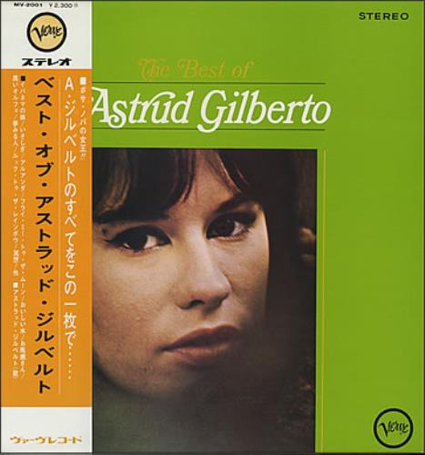 Astrud Gilberto The Best Of Japanese vinyl LP album (LP record) (376107)