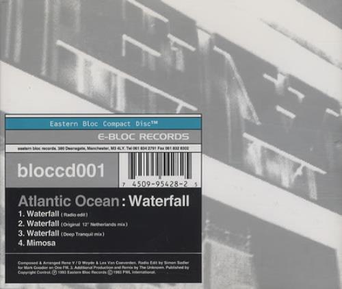 Atlantic Ocean Waterfall UK CD single (CD5 / 5") (139128)