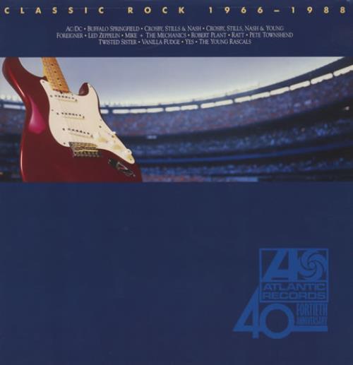 Atlantic Records Classic Rock 1966-1988 German 2-LP vinyl record set ...