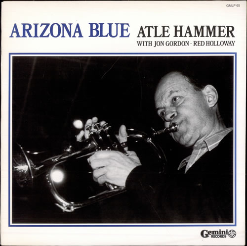 Atle Hammer Arizona Blue Norwegian vinyl LP album (LP record) (501717)