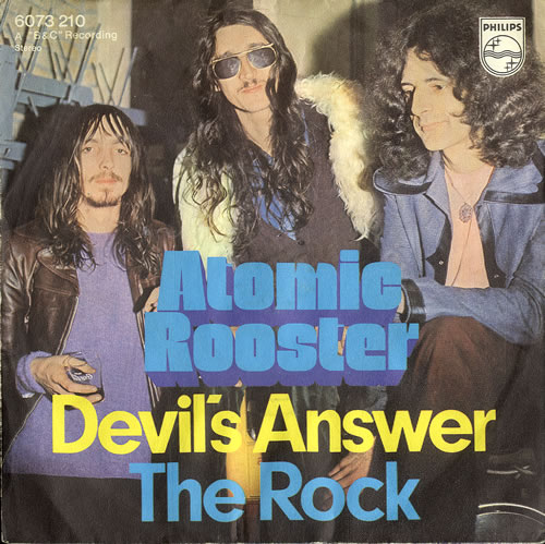 Atomic Rooster Devil's Answer UK 7" vinyl single (7 inch record / 45) (588415)