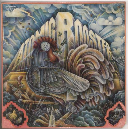 Atomic Rooster Made In England US vinyl LP album (LP record) (302302)
