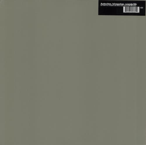 Autechre Tri-Repetae UK 2-LP vinyl record set (Double LP Album) (758116)