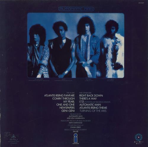 Automatic Man Automatic Man + Poster UK vinyl LP album (LP record) (450904)