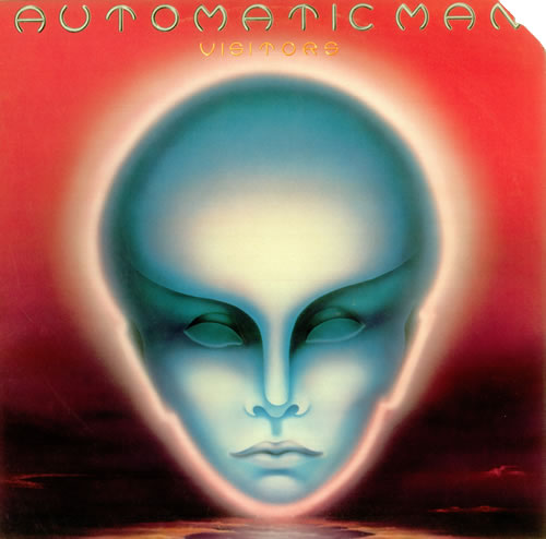 Automatic Man Visitors US vinyl LP album (LP record) (450906)