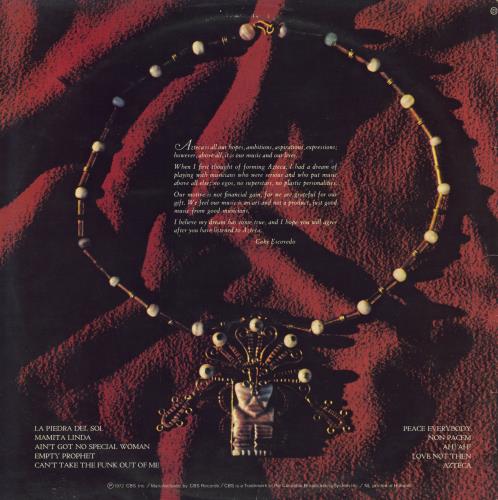 Azteca Azteca Dutch vinyl LP album (LP record) (798038)