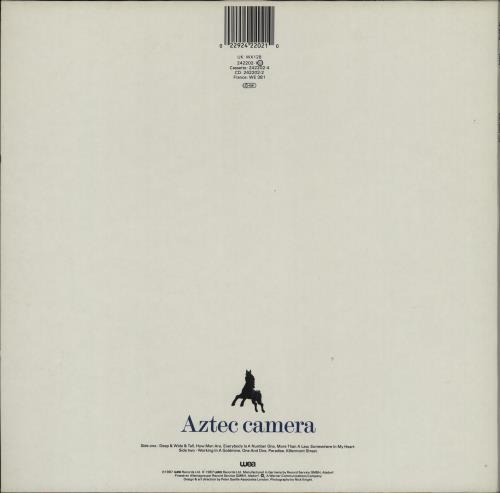 Aztec Camera Love - Stickered Sleeve UK vinyl LP album (LP record) (755976)