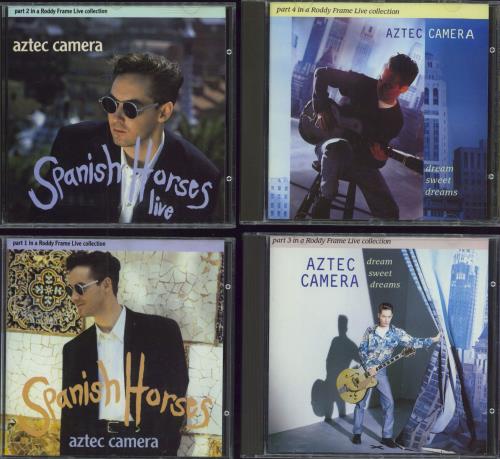 Aztec Camera Roddy Frame Live Collection UK 4-CD album set (179209)