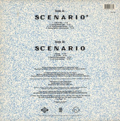 A Tribe Called Quest Scenario UK 12" vinyl single (12 inch record ...
