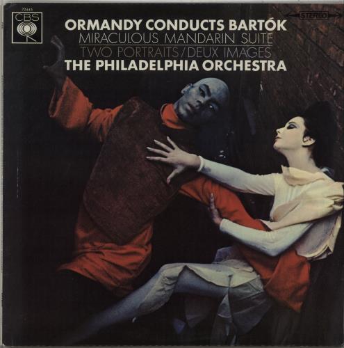 Béla Bartók Ormandy Conducts Bartok UK vinyl LP album (LP record) (673911)