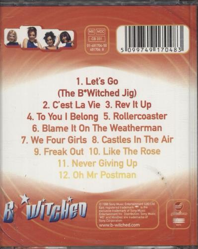 B*Witched B*Witched UK mini disc (MD) (745805)