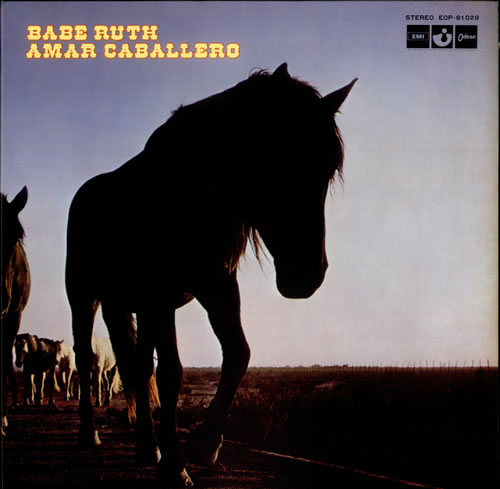 Babe Ruth Amar Caballero Japanese Promo vinyl LP album (LP record) (537269)