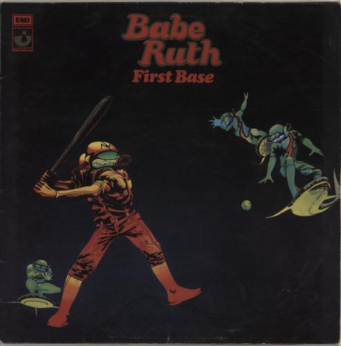 Babe Ruth First Base - 1st - WOL UK vinyl LP album (LP record) (762681)