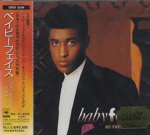 Babyface Re-fresh Lovers Japanese Promo CD single (CD5 / 5") (197287)