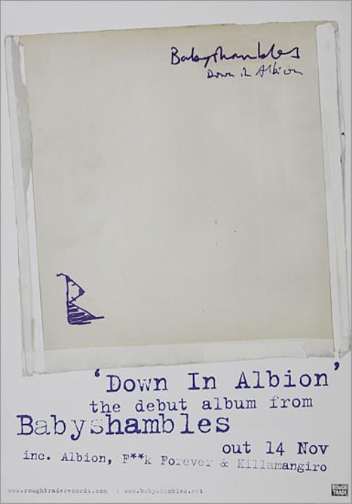 Babyshambles Set Of 3 Rough Trade Promo Posters UK Promo poster (485256)