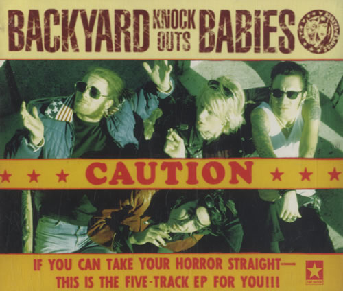 Backyard Babies Knockouts! E.P. Swedish CD single (CD5 / 5") (144497)