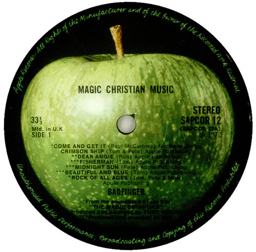 Badfinger Magic Christian Music - 1st UK vinyl LP album (LP record ...