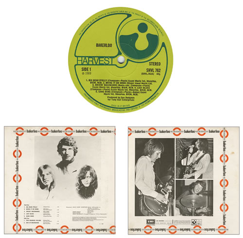 Bakerloo Bakerloo - 1st UK vinyl LP album (LP record) (257274)