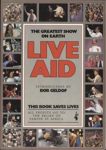Band Aid Live Aid - The Concert UK book (112506) 0-283-99315-4
