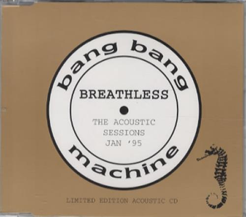 Bang Bang Machine Breathless UK CD single (CD5 / 5") (336550)
