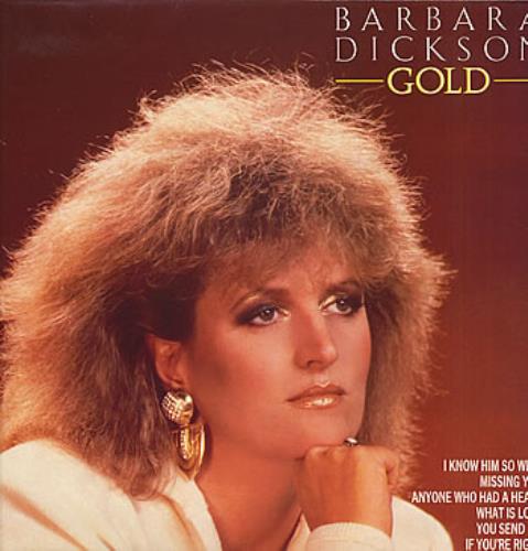 Barbara Dickson Gold UK vinyl LP album (LP record) (301734)