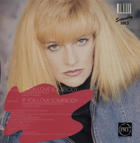 Barbara Doust If You Love Somebody UK 12" vinyl single (12 inch record ...