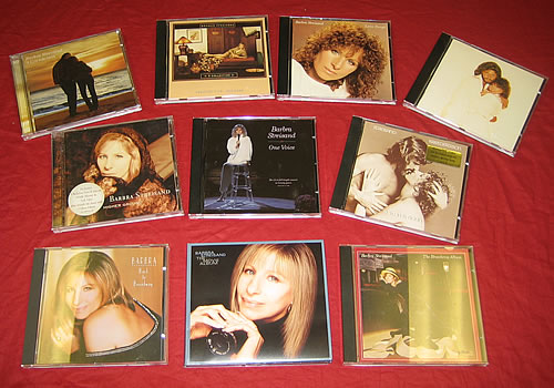 Barbra Streisand Collection Of Ten CD Albums UK CD album (CDLP) (341041)