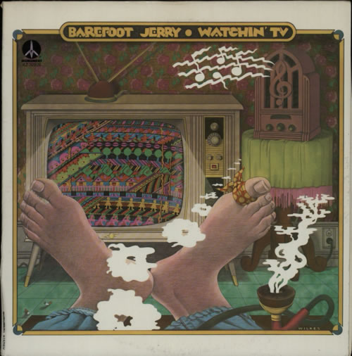Barefoot Jerry Watchin' TV US vinyl LP album (LP record) (621405)