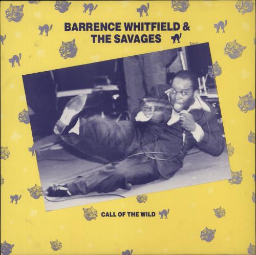 Barrence Whitfield Call Of The Wild UK vinyl LP album (LP record) (576987)