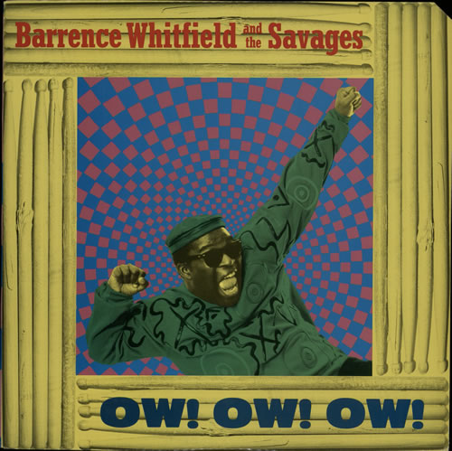 Barrence Whitfield Ow! Ow! Ow! US vinyl LP album (LP record) (629055)