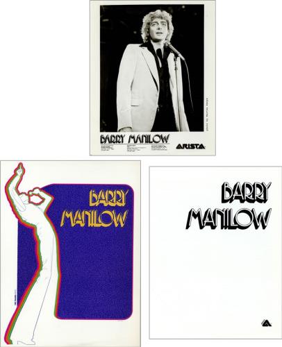 Barry Manilow Barry US Promo media press pack (459588) PRESS PACK