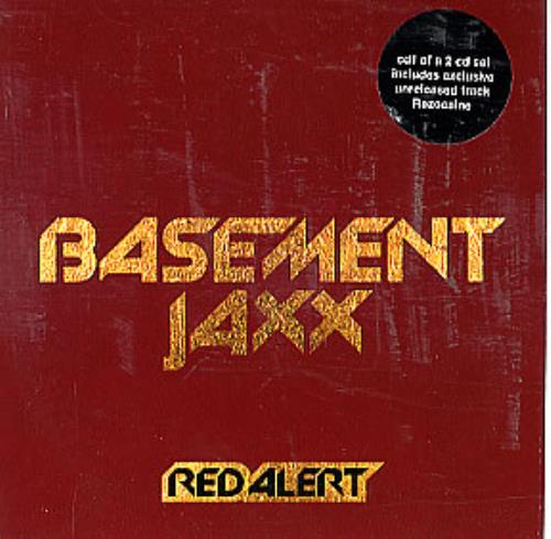 Basement Jaxx Red Alert UK CD single (CD5 / 5") (176533)