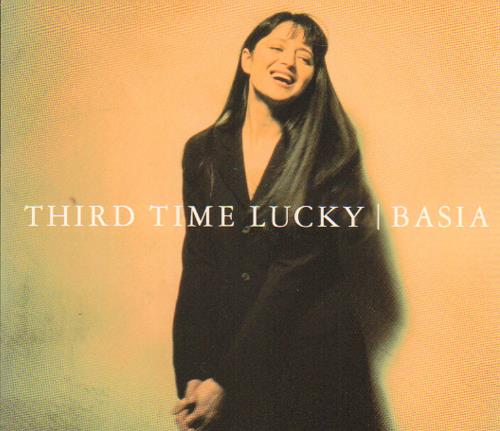 Basia Third Time Lucky UK Promo CD single (CD5 / 5") (34128)