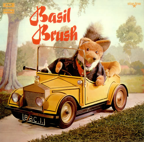 Basil Brush Basil Brush UK vinyl LP album (LP record) (454318)