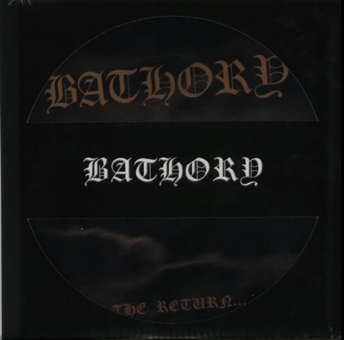Bathory The Return... - RSD - Sealed UK picture disc LP (vinyl picture disc album) (603030)