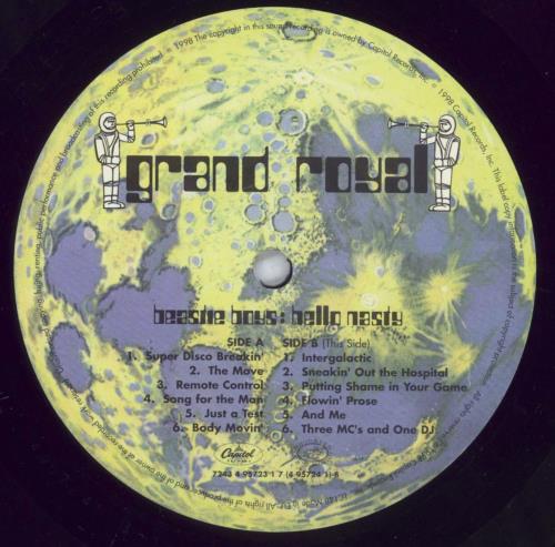 Beastie Boys Hello Nasty - Promo Stickered UK 2-LP vinyl record set ...