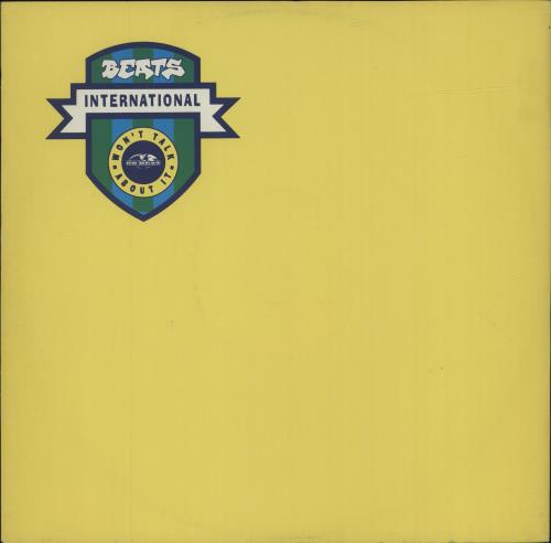 Beats International Won't Talk About It UK 12" vinyl single (12 inch ...