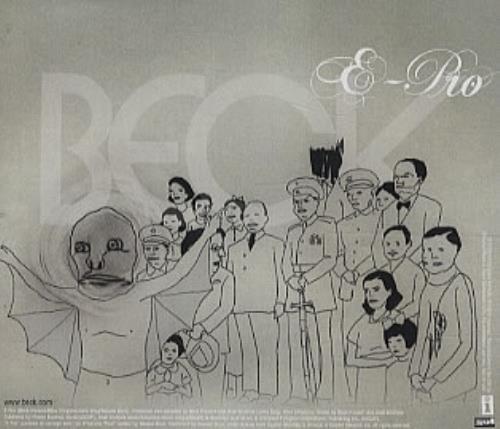 Beck E-Pro US Promo CD single (CD5 / 5") (318853)