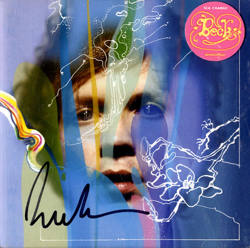 Beck Sea Change - AUTOGRAPHED US CD album (CDLP) (345067)