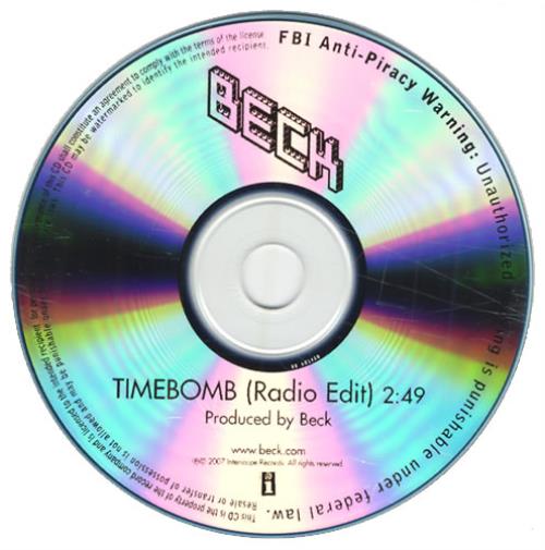 Beck Timebomb US CD-R acetate (424233)