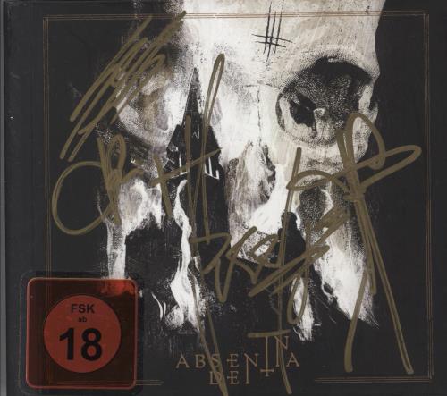 Behemoth In Absentia Dei - Autographed UK 2-disc CD/DVD set (823015)