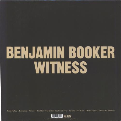Benjamin Booker Witness US vinyl LP album (LP record) (804689)