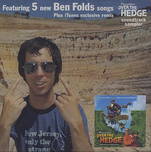 Ben Folds Over The Hedge Soundtrack Sampler US Promo CD-R acetate (400866)